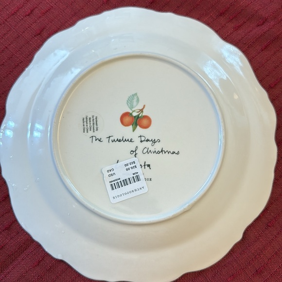 Anthropologie | Dining | Anthropologie Lou Rota 2 Days Of Christmas And ...